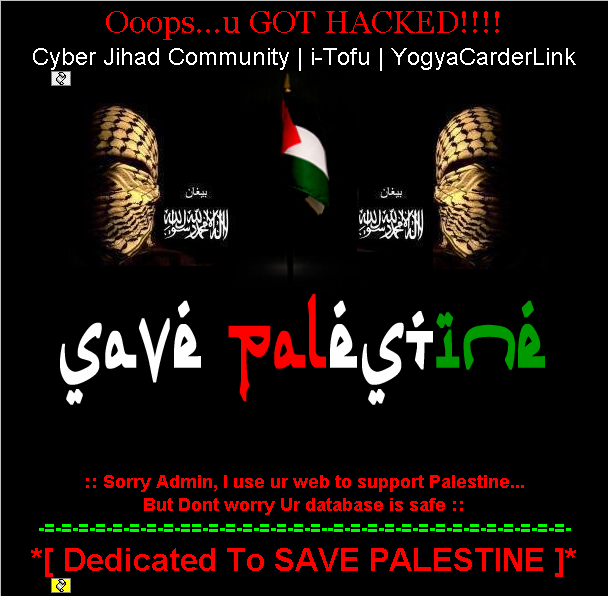 Hacker Palestina Berhasil Retas Web Resmi Mossad – Eramuslim